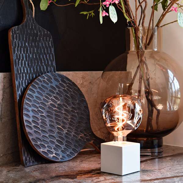 Calex XXL lamp E27 | Organic Neo | Titanium | 1800K | Dimbaar | 4W Calex 123led.nl